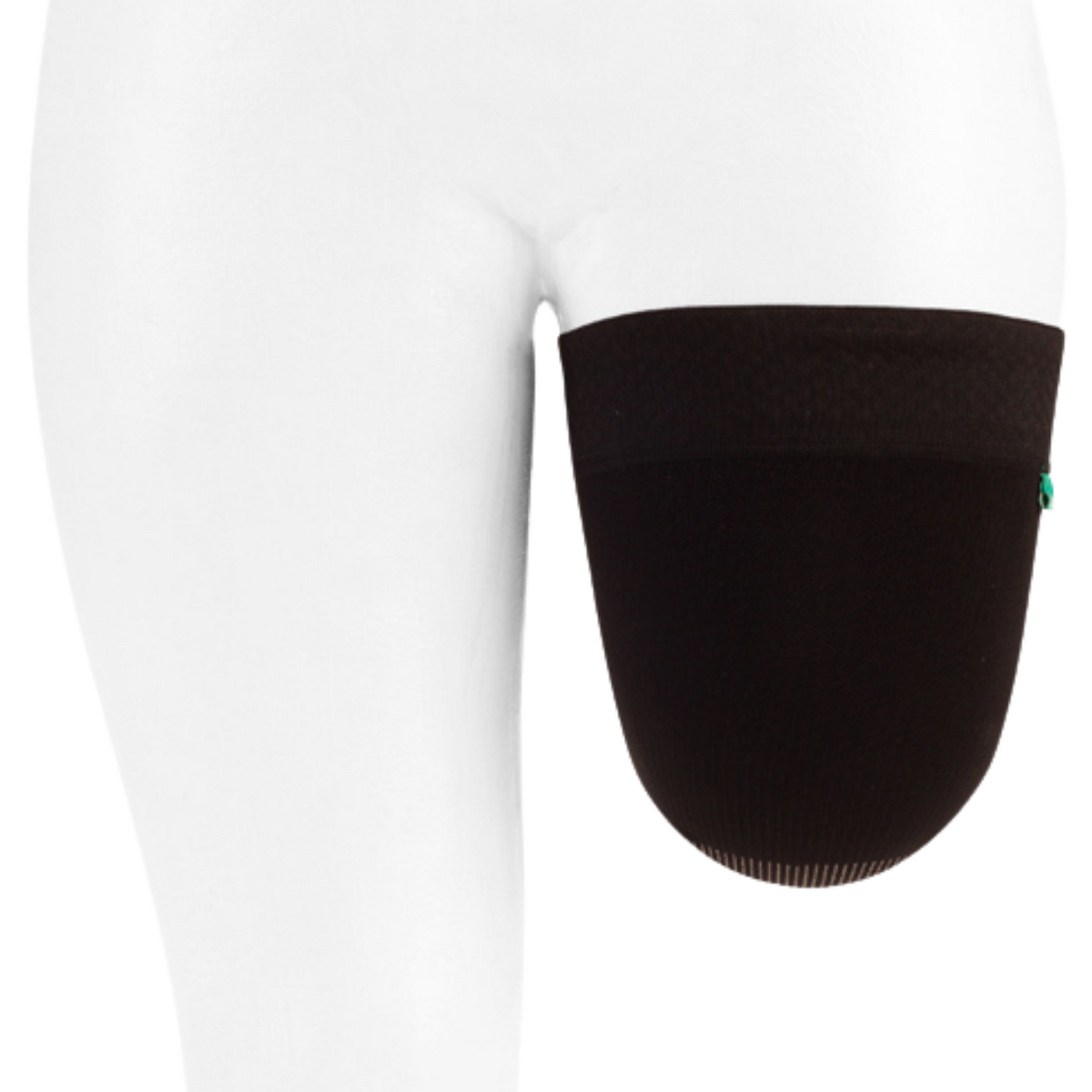 Juzo Dynamic Xtra Prosthetic Shrinker, Above Knee, 20-30 mmHg, Black ...