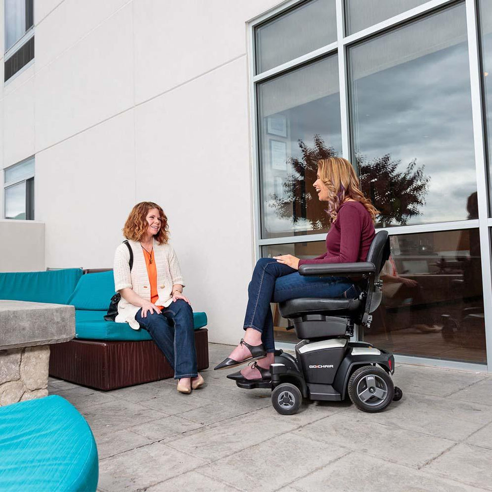 Pride Mobility Go Chair Group 2 Power Chair — HV Supply